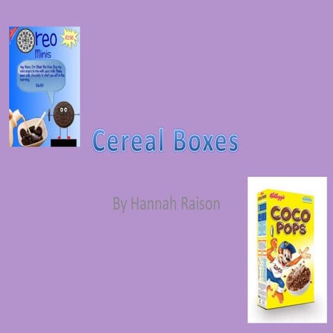 Oreo Minis Hannah Raison | PPTX