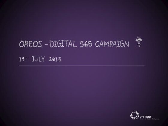 The Life Cycle of an Oreo | PPTX