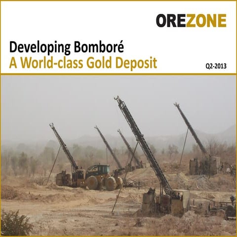 Orezone apr13presentation | PDF