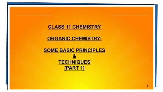 Classification of organic compounds | PDF