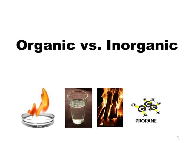 Organic Compounds | PPT