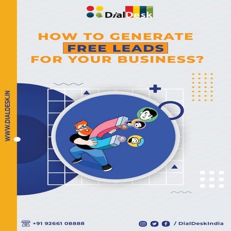 How to generate Free Leads for your business?pdf | PDF