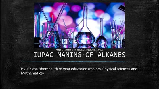 ALKANES.ppt hydrocarbons most commonly found in nature | PPT