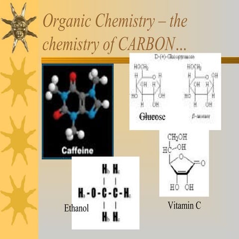Organic chemistry the chemistry of carbon. | PPT