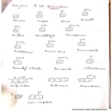 Benzene and its Derivative, Electrophillic substitutions reaction ...