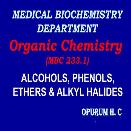 organic chemistry lecture module - Alkyl halides.pdf