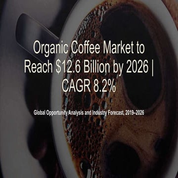 Organic coffee market - Growth, 2026 | PPTX
