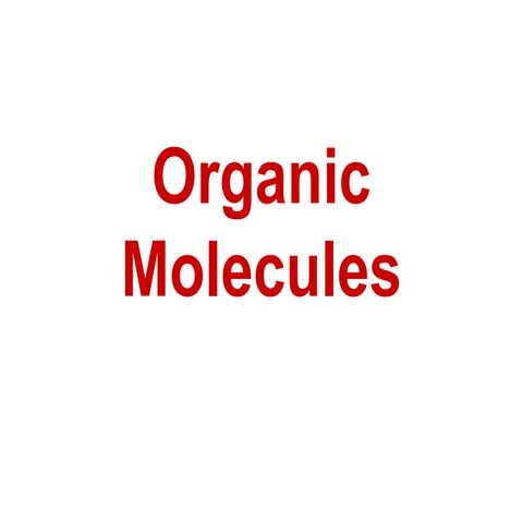 3. biological macromolecules, bio 101 | PPTX