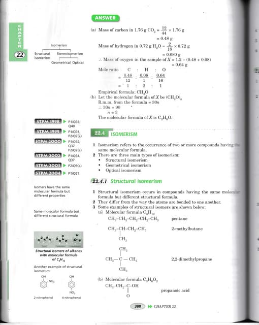 Isomerism | PPS | Chemistry | Science