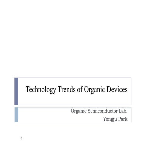 organic devices thin films material sciencee .ppt