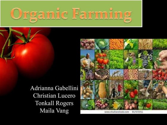 Organic farming | PPT