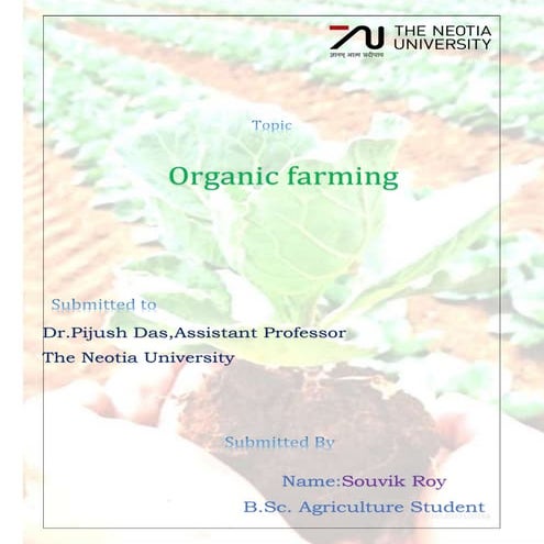 Organic farming | PDF