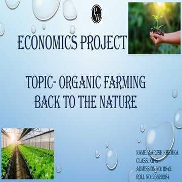 Organic farming Powerpoint presentation | PPTX