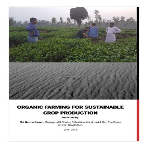 Organic farming for sustainable crop production (june, 2015) | PDF