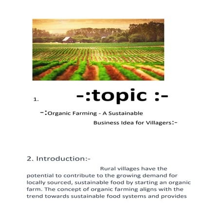 organic farming project report.pdf
