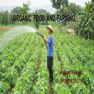 Organic food and farming | PPT