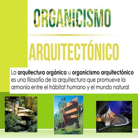 Organicismo, Estetica | PPTX