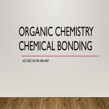 Types of Chemical Bonds | PPTX