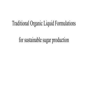 Organic liquid formulations.pptx | Gardening | Home & Garden