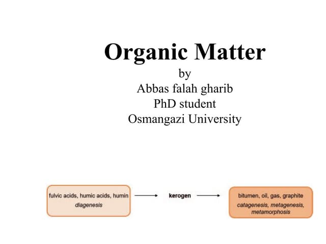 Understanding source rocks | PPTX