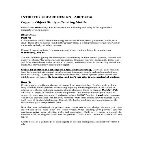 Organic object studies sp'13 | RTF | Drawing and Sketching | Arts and ...