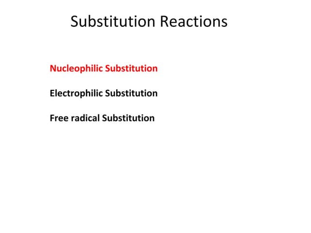Ligand substitution reactions | PPT