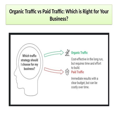 Organic Traffic Vs Paid Traffic PPT.pptx
