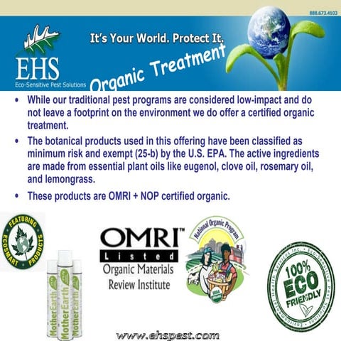 Organic treatment page | PPT