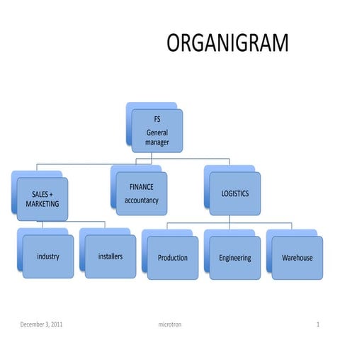 Organigram 2011 | PPTX
