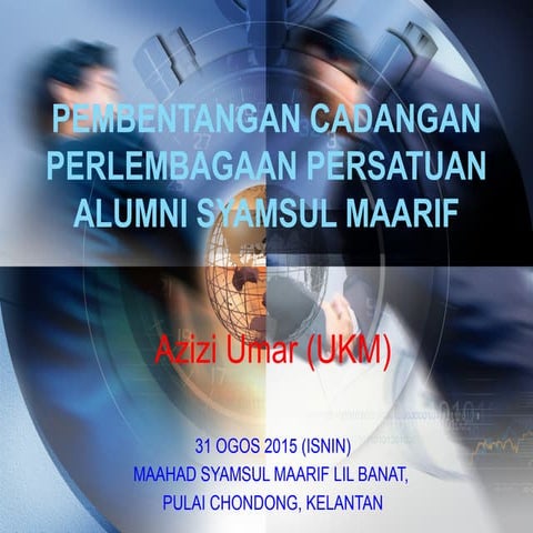 Organisasi alumni | PPT