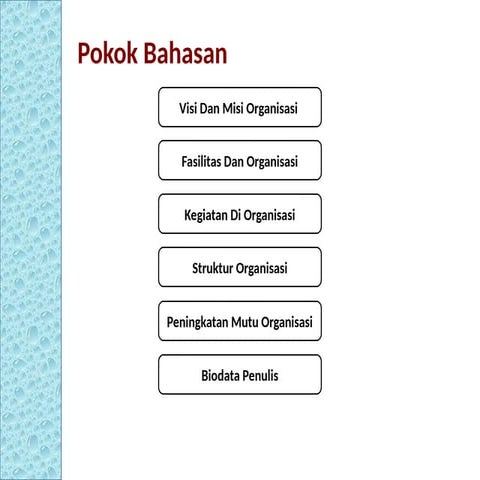 organisasi ekspresi timez (bs) organisasi .pptx