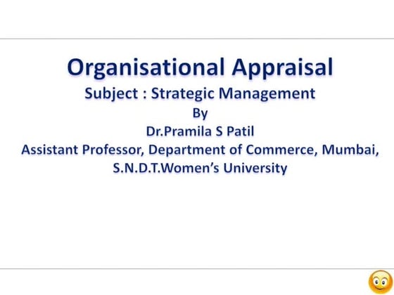 Methods and techniques of organization appraisal | PPT | Business ...