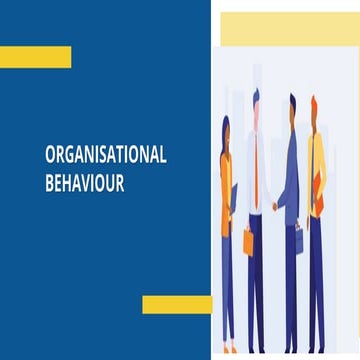Organisational Behaviour. | PPT
