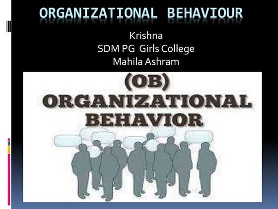 organizational behaviour in management.pptx