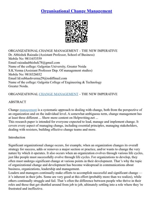 Change Management and Communication Plan.docx