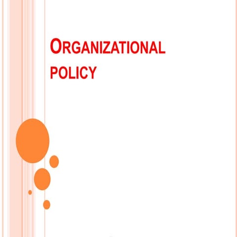 Organisational policy on hiring | PPT