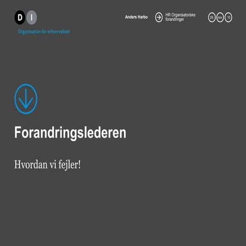 Organisatoriske forandringer | PPTX