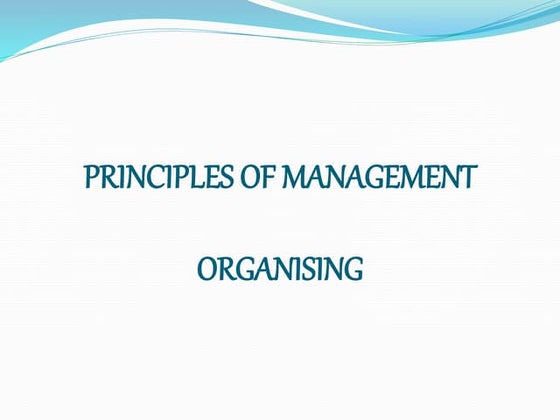 Organising | PPT