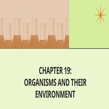 Organism and their environment PPT .pptx