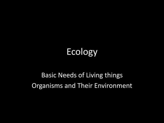 Chapter 2 - The Environment and Organisms.pptx | Biological Sciences ...
