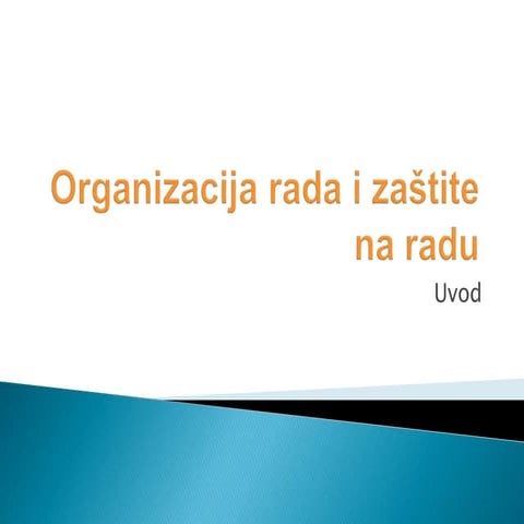 Organizacija rada i zastite na radu I.pptx
