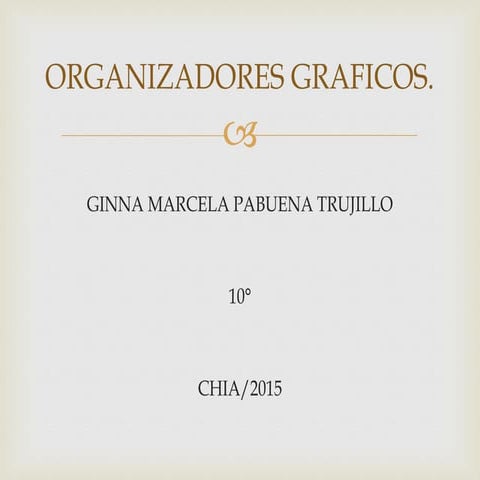 Organizadores graficos | PPTX