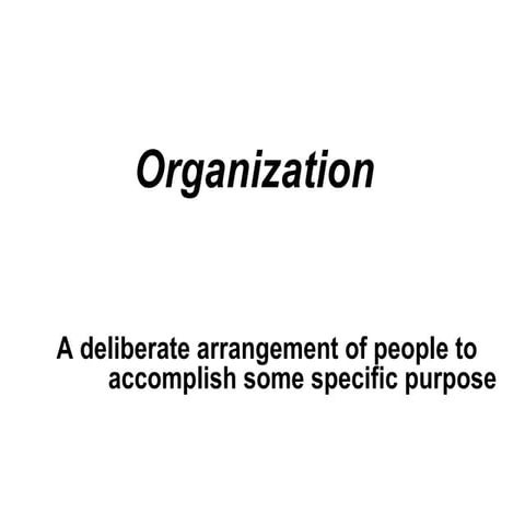 Organization | PPT