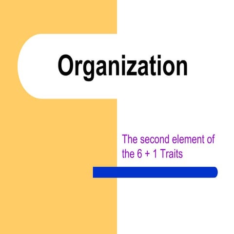 Organization | PPT