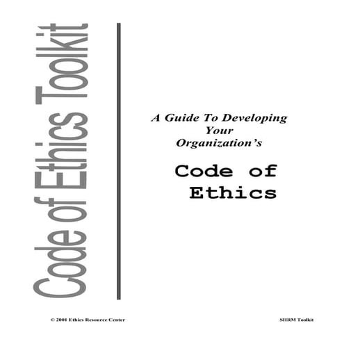 Codes of ethics | PPTX
