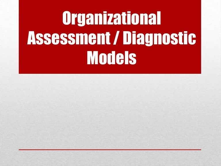 Organizational Assessment Models