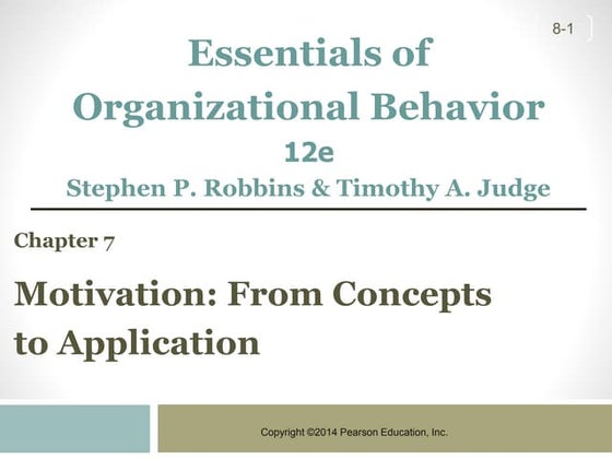 Organizational behavior chapter 2 | PPT