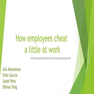 Employee non performance | DOC