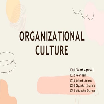 Organizational Culture | PPT