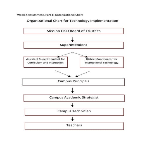 Organizational Chart And Action Plan | DOC